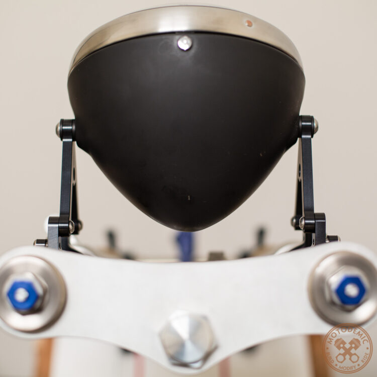 Custom Headlight Brackets • MOTODEMIC