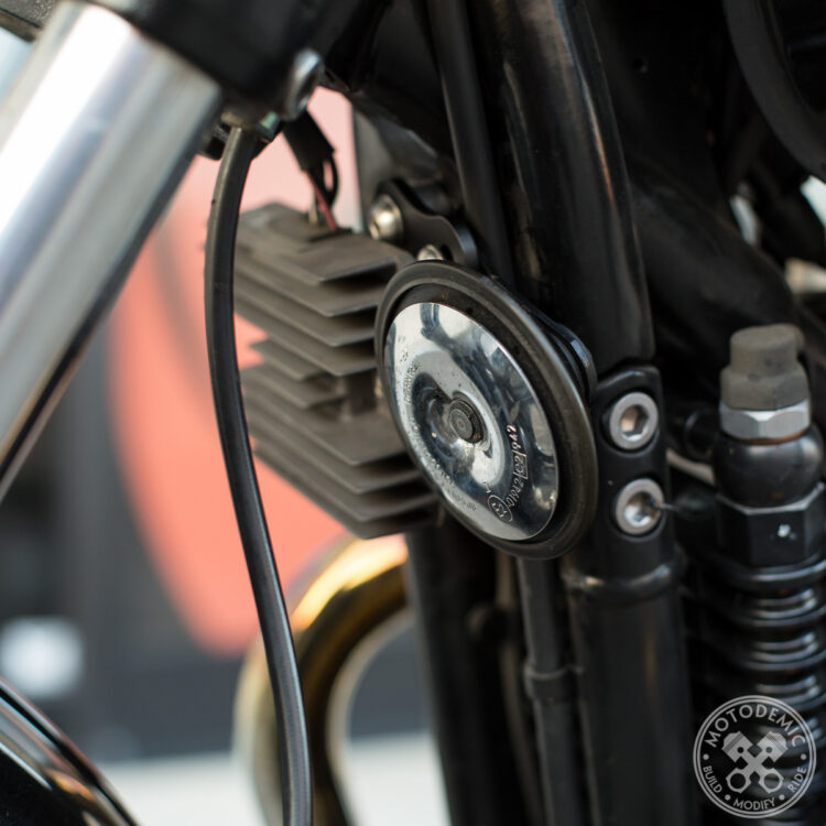 Triumph Rectifier Relocation Kit • MOTODEMIC