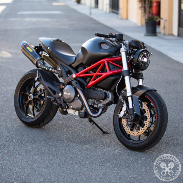 Ducati Monster Round Headlight Conversion 696/796/1100 • MOTODEMIC