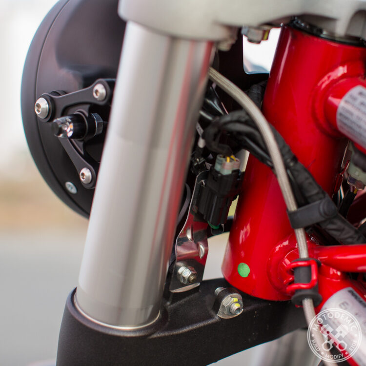 Ducati Monster Round Headlight Conversion 696/796/1100 • MOTODEMIC