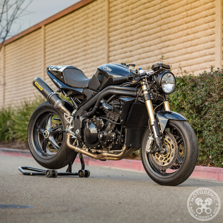 Woodcraft Clip-Ons for Speed Triple • MOTODEMIC