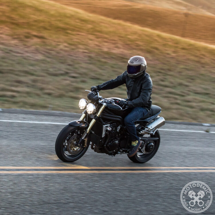 Dual Round Headlight LED Upgrade for Triumph • MOTODEMIC