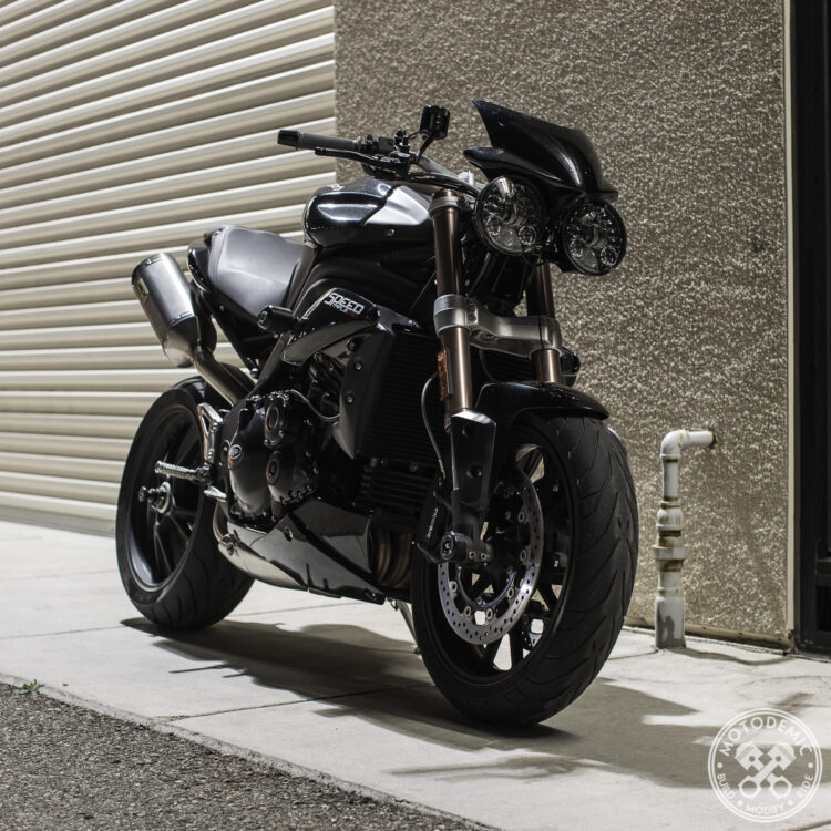 Dual Round Headlight Conversion • MOTODEMIC
