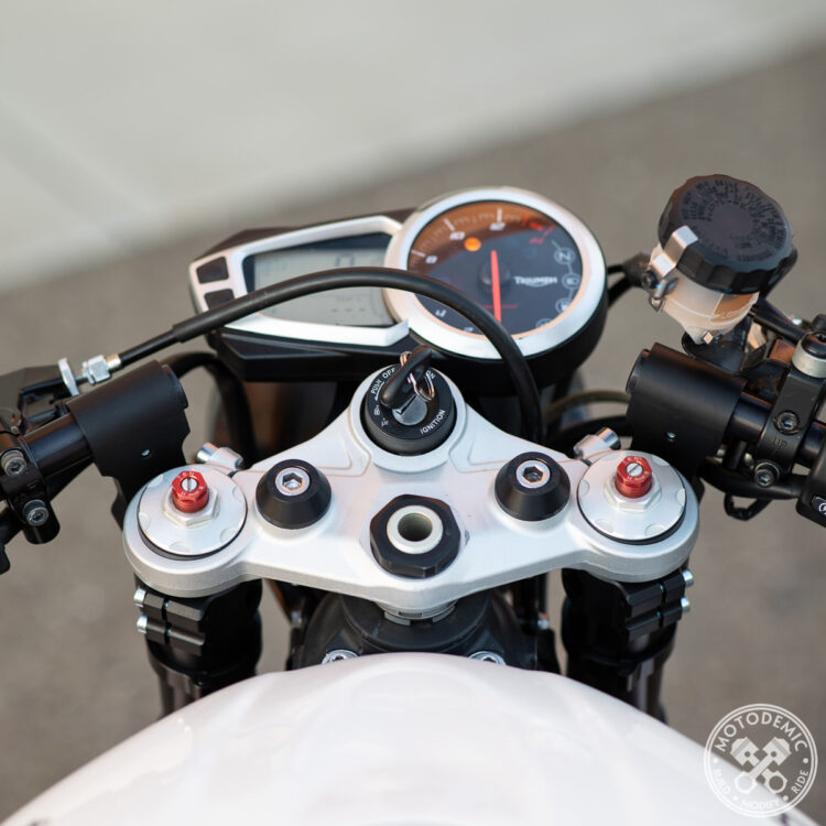 Woodcraft Clip-Ons for Street Triple • MOTODEMIC