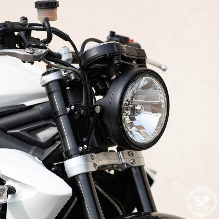 Street Triple Single Headlight Conversion V2 - Round (675 07-16 ...