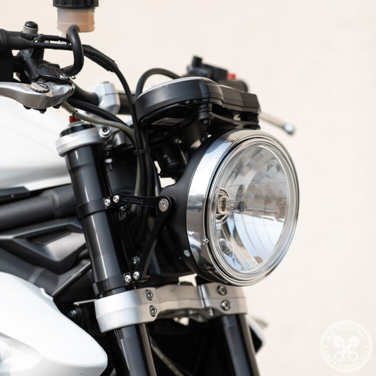 Street Triple Single Headlight Conversion V2 - Round (675 07-16 ...
