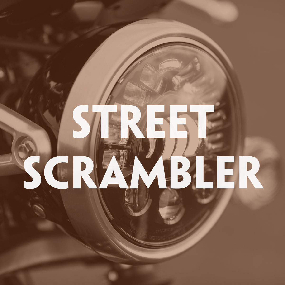 LED Headlight for Triumph Street Scrambler • MOTODEMIC