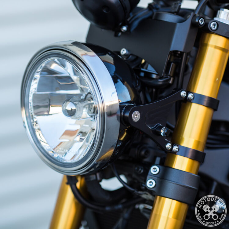XSR900 7-Inch Headlight Conversion • MOTODEMIC
