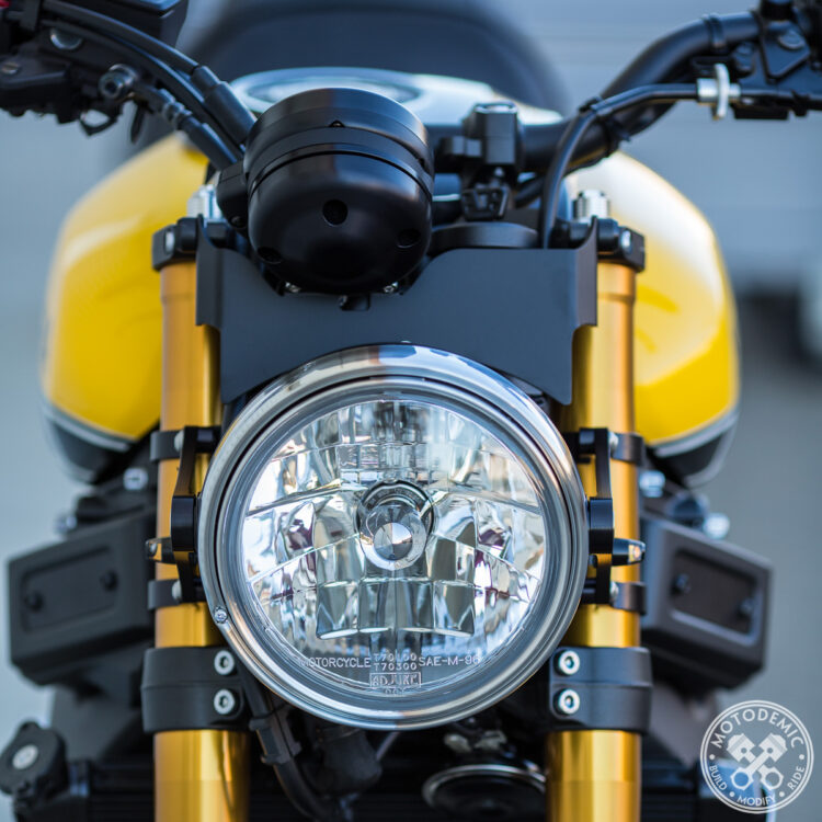 XSR900 7-Inch Headlight Conversion • MOTODEMIC