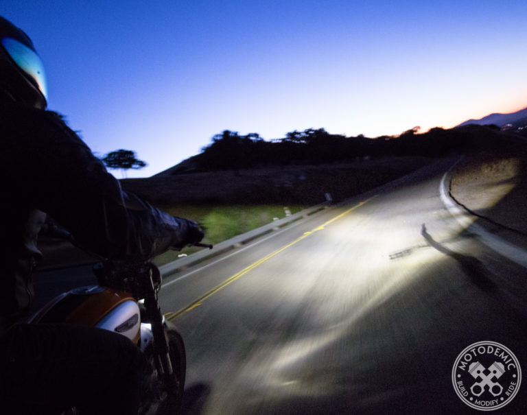 Ducati Scrambler 7-inch LED Headlight Conversion • MOTODEMIC