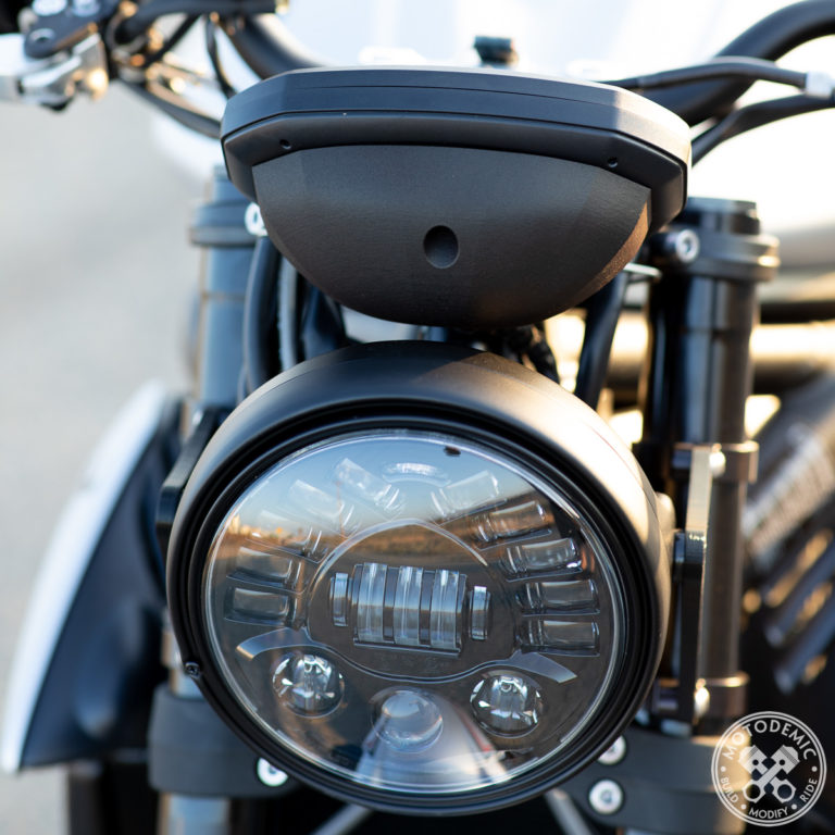 Street Triple Single Headlight Conversion 765 • MOTODEMIC