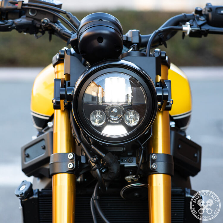 XSR700 LED Headlight Upgrade • MOTODEMIC