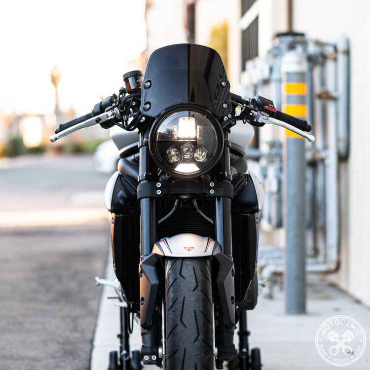 Street & Speed Triple Flyscreen • MOTODEMIC