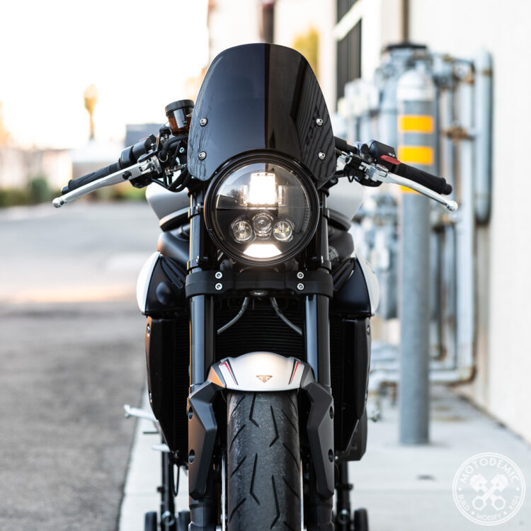 Street & Speed Triple Flyscreen • MOTODEMIC