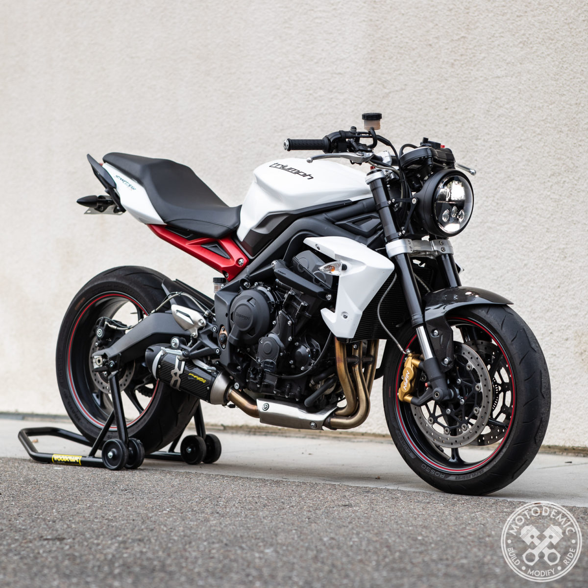 Street Triple Single Headlight Conversion 765 - Round (17-19 765 S non ...